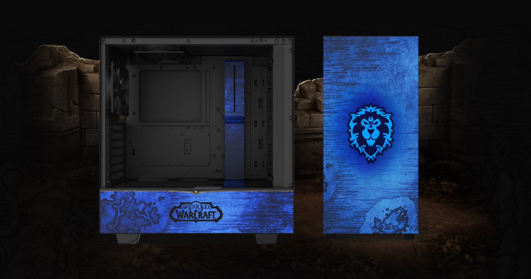Show Your Horde Or Alliance Loyalty With These Limited Edition WoW PC Cases
