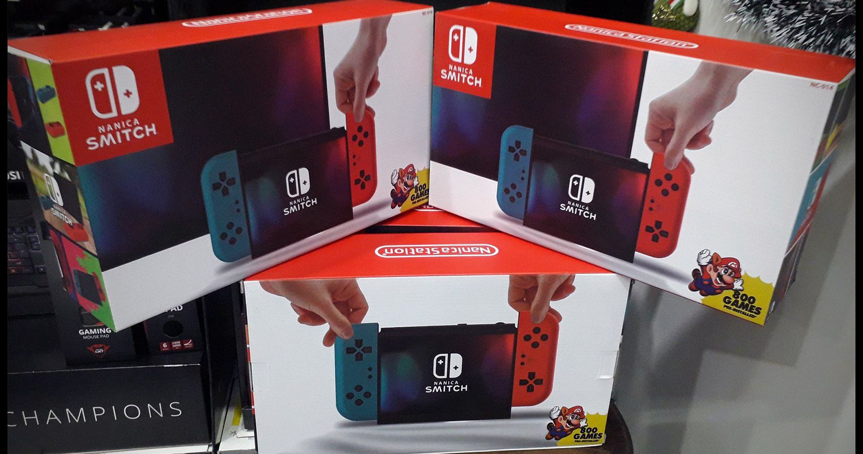 Nintendo Switch Knockoff "Nanica Smitch" Surfaces In Colombia