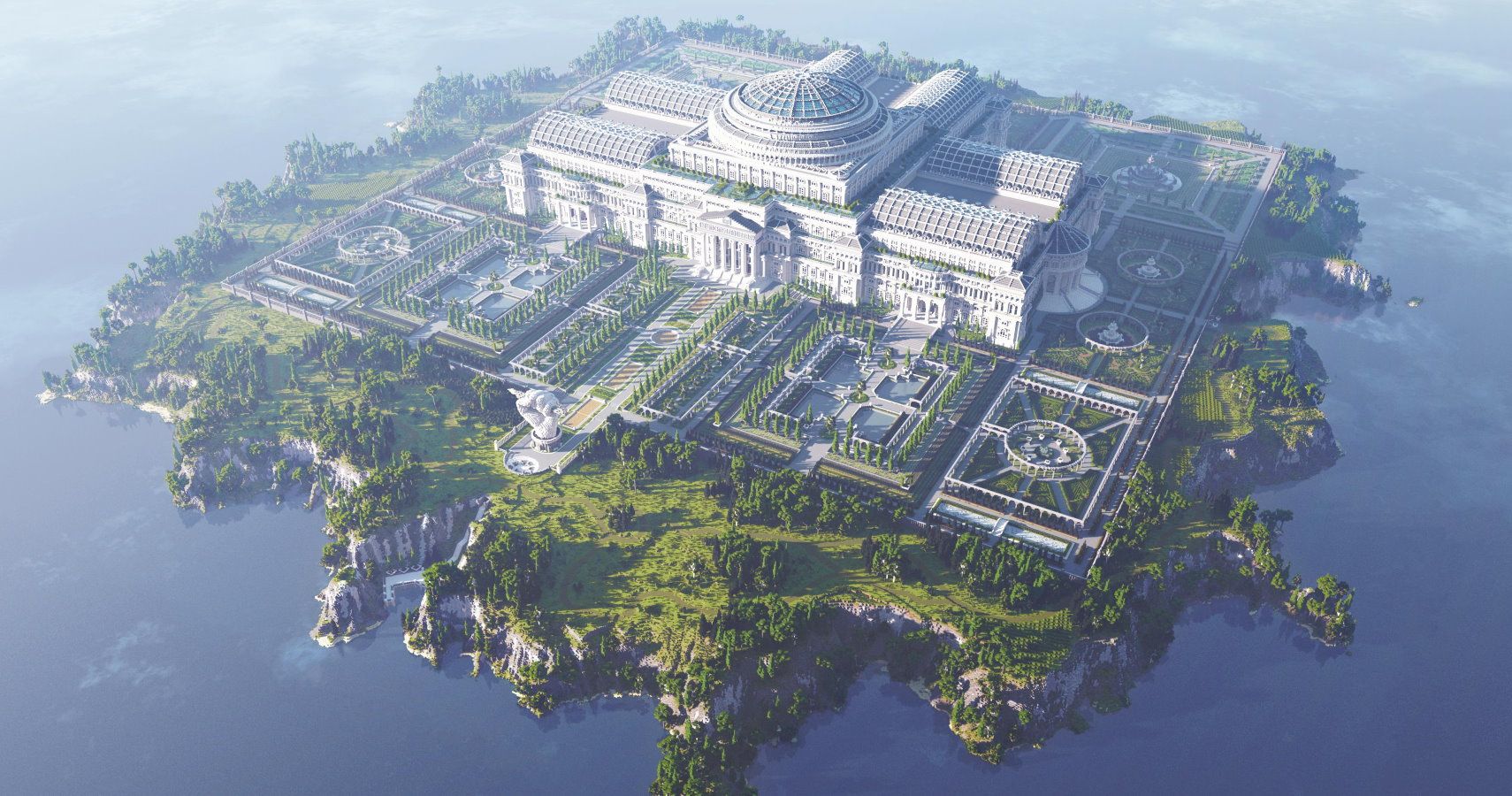 This Beautiful Minecraft Palace Was Built To Topple Dictators
