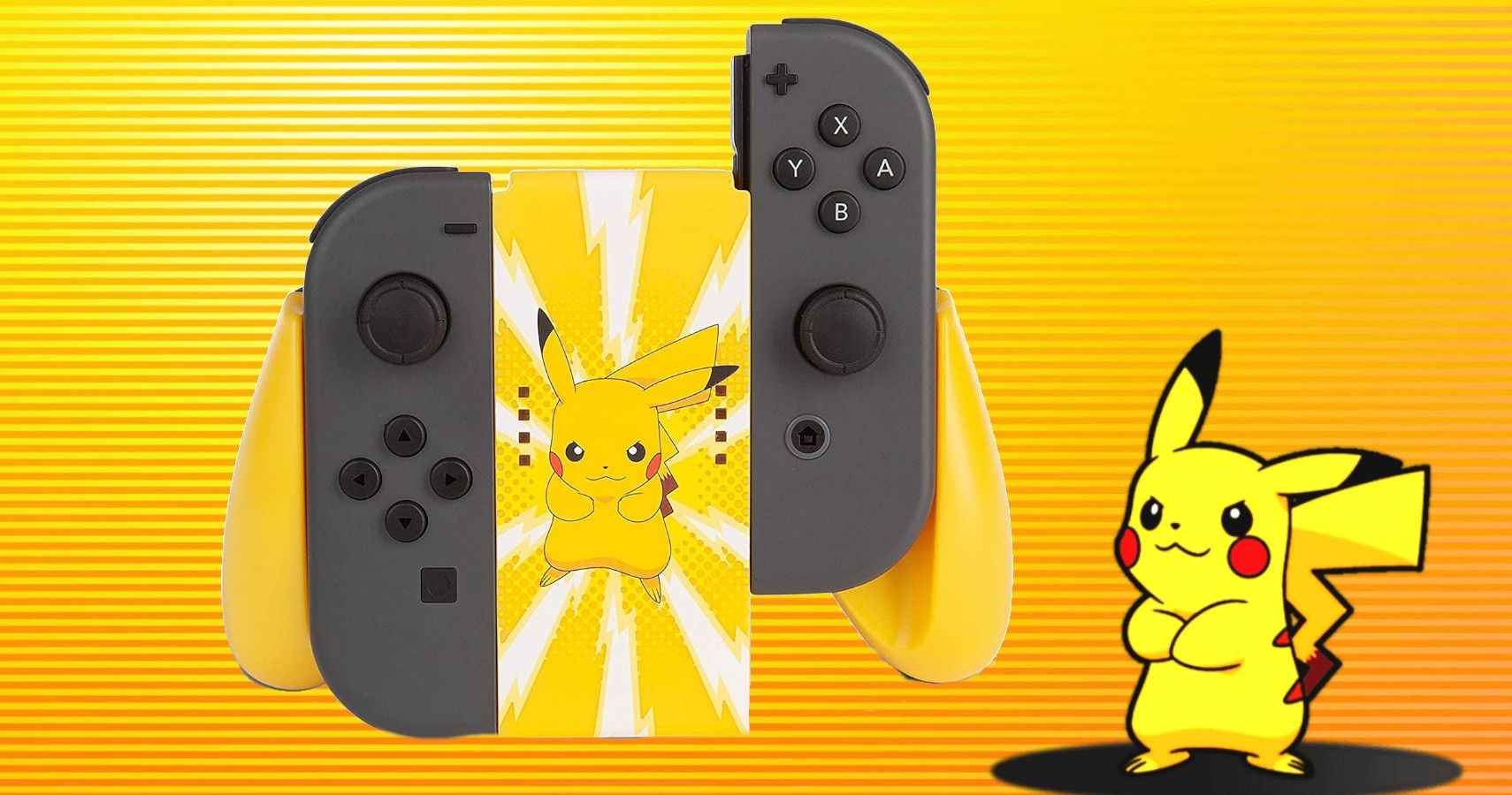 Pikachu Will Keep Your Joy-Cons Charged with New Pokemon Grip