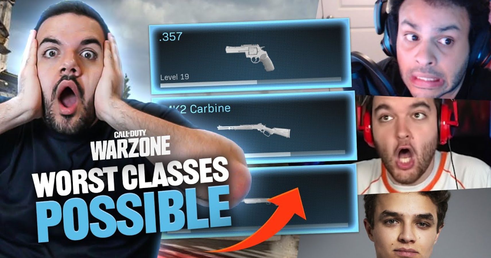 Warzone Streamers Try To Win With Horrible Loadouts | TheGamer