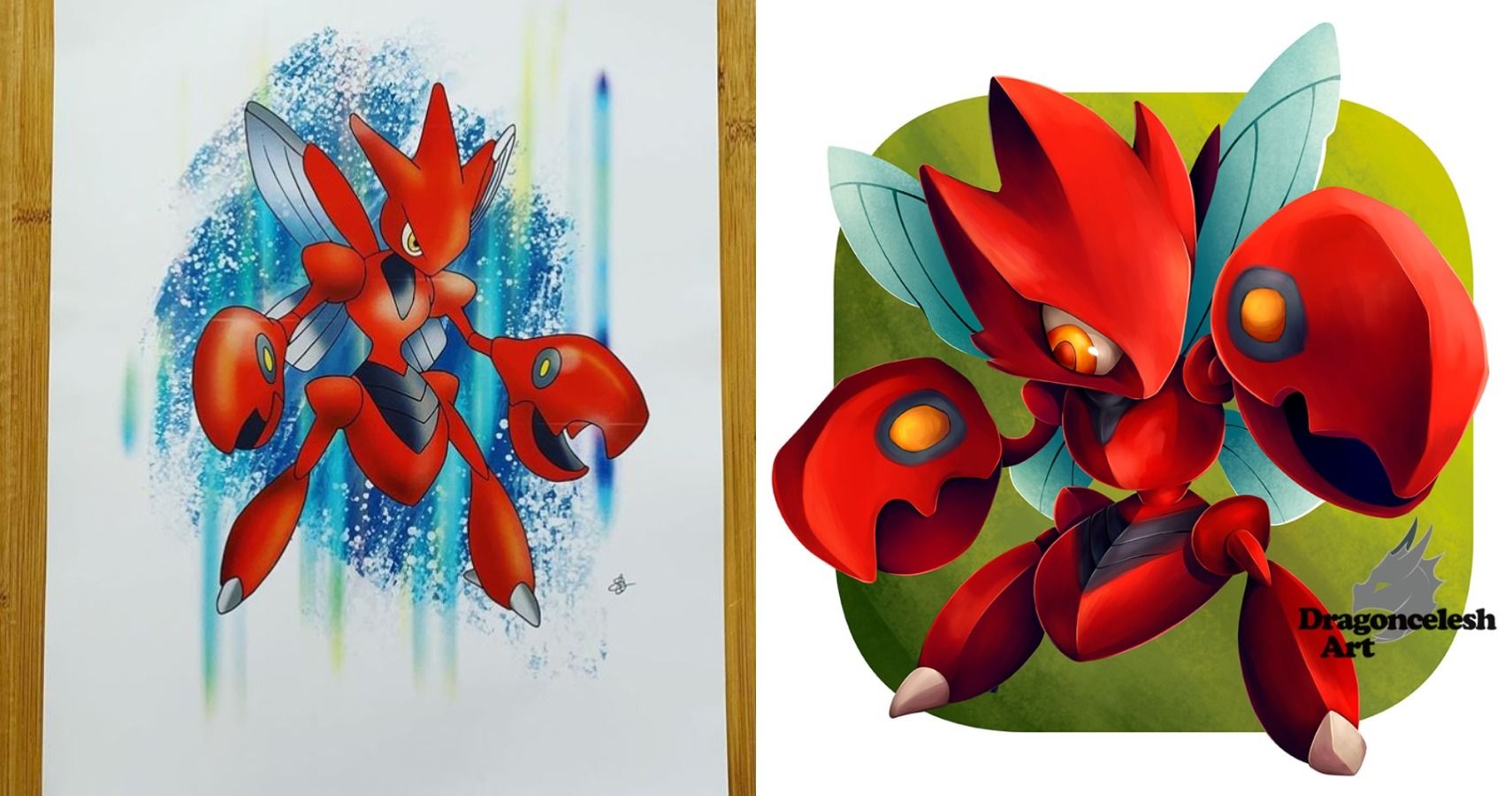 Pokémon: 10 Amazing Pieces Of Scizor Fan Art Fans Will Love