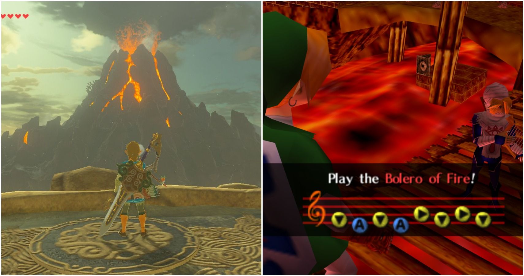 Zelda Death Mountain Quest 1 , Fire Temple walkthrough in Zelda: Tears ...
