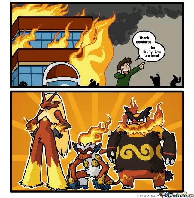 Fire Fighting Pokemon - Kapamotu